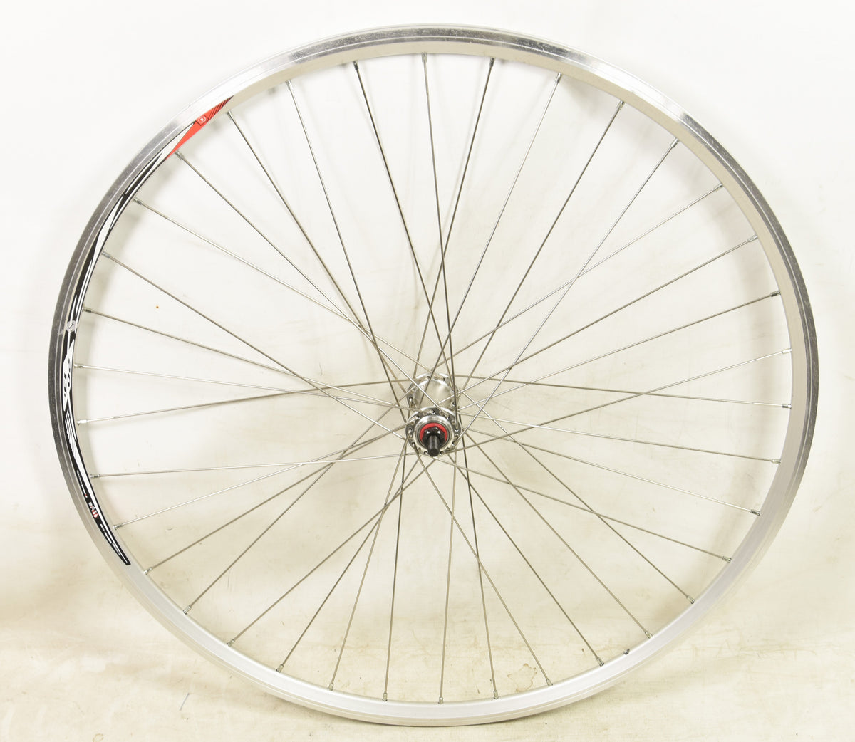 Road - Fixie Bike 700c Front Wheel (622 X13) Alloy Double Wall Rim Sil