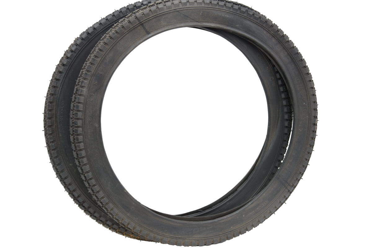 PAIR (2) 14 x 1 3-8" 298 RIM CHOPPER ERA BIKE SIZE CYCLE LEO TYRES ALL