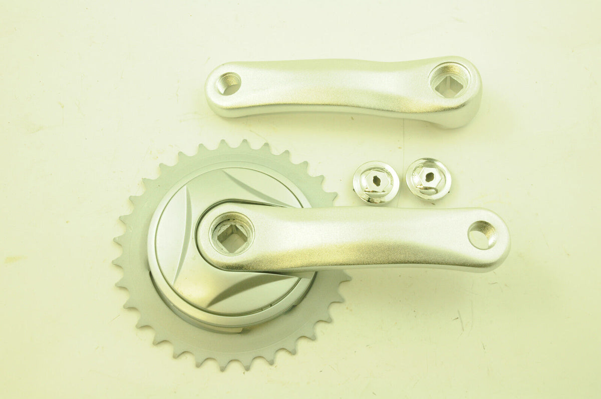 Alloy Chainwheel Set 32 Teeth Cotterless 127mm Crank Suits 3/32 Or 1/8