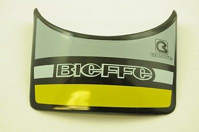 OLD SCHOOL BMX 80`s MADE BIEFFE BLACK HELMET SHIELD VISOR GUARD NEW OL