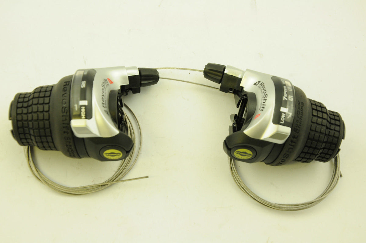 PAIR SHIMANO BIKE RS41-7 REVOSHIFT 21SPD INDEX CYCLE TWISTGRIP GEAR GR
