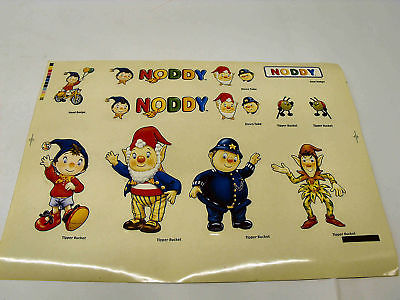 NODDY STICKER/DECAL/TRANSFER SET FOR NURSERY COT,TOYS,WALL,FURNITURE