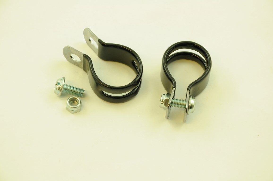 PAIR RSP CARRIER MOUNTING CLIPS FOR OVERSIZE BIKE FRAMES 22mm – 25mm A