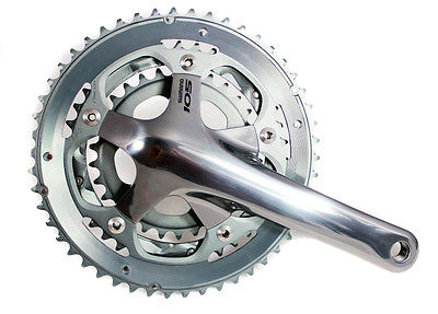 SHIMANO 105 TRIPLE CHAINSET, 50/39/30T - GREY - 170mm-FC5603CX09
