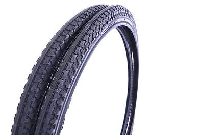PAIR 26 x 1.95 (559 -50) TYRES CENTRE RIB TREAD PATTERN MOUNTAIN BIKE ...