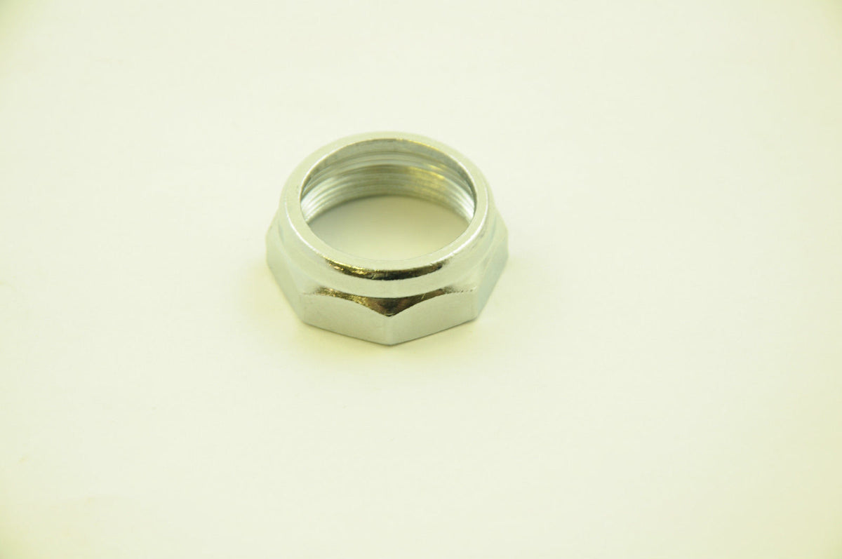 BICYCLE 1” (25.4mm) HEADSET LOCKNUT TOP NUT FOR BIKE CYCLE FORK CHROME