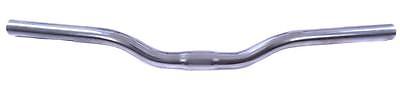 30mm RISE CHROME MTB TREKKING BIKE SEMI RISE HANDLEBARS 500mm SATIN SI