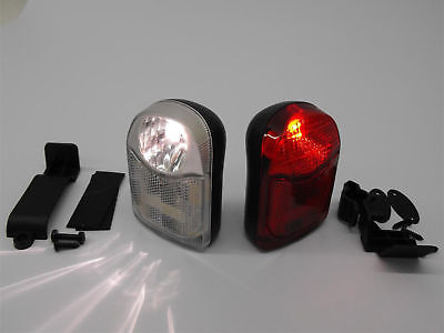 RALEIGH BIKE FRONT + REAR FIREFLY LIGHT SET REDUCED BRAND NEW