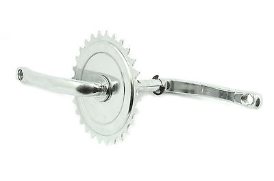 28T MINI FAUBER 100mm ONE PIECE CRANK & CHAINRING KIDS BIKES KARTS,PRO