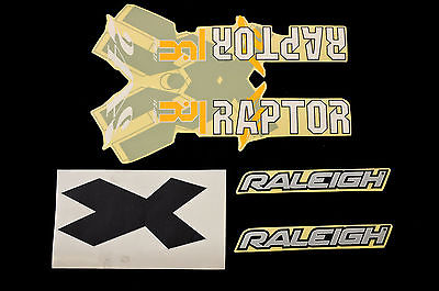 DECAL SET-RALEIGH RAPTOR 24