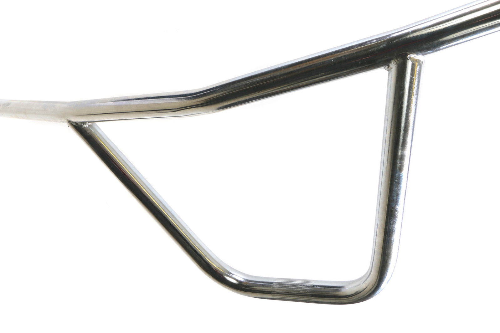 CW TYPE OLD SCHOOL BMX HANDLEBARS CHROME EXTRA WIDE 700mm (27 1/2 ...