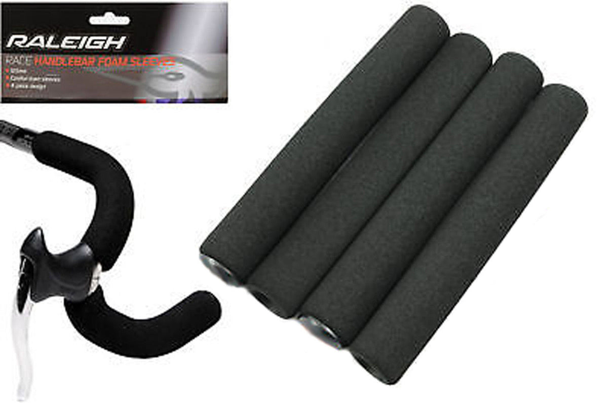 SET OF 4 FOAM HANDLEBAR SLEEVES, GRIPS FOR DROP HANDLEBAR 70’s,80’s,90
