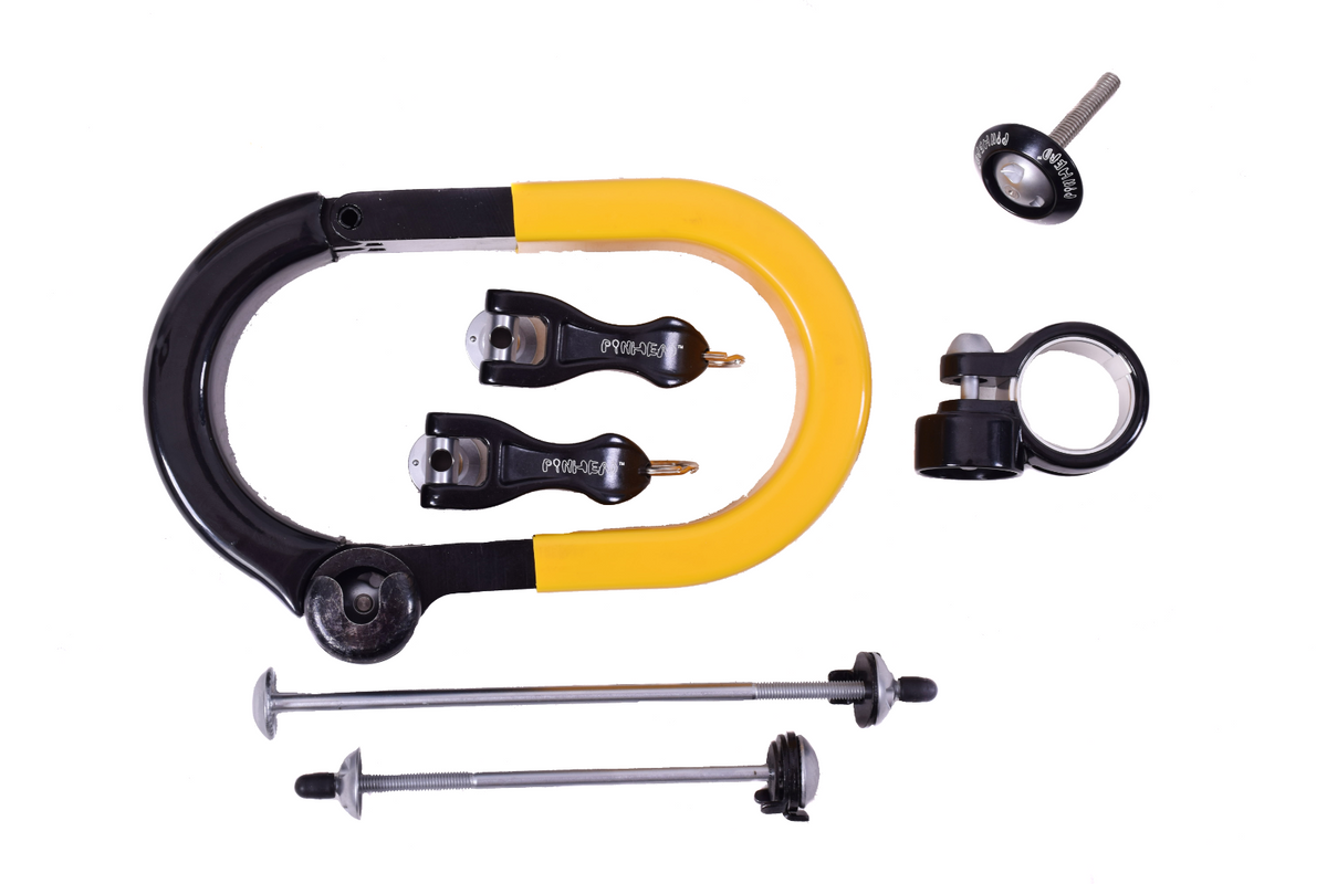 Pinhead City Bike Frame, Wheel, Seatpost, Headset Lock Set Heavy Duty Q ...