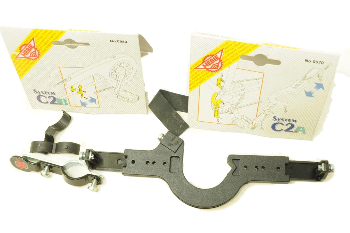 HEBIE UNIVERSAL FIT BIKE CHAIN GUARD BRACKETS FRONT AND REAR