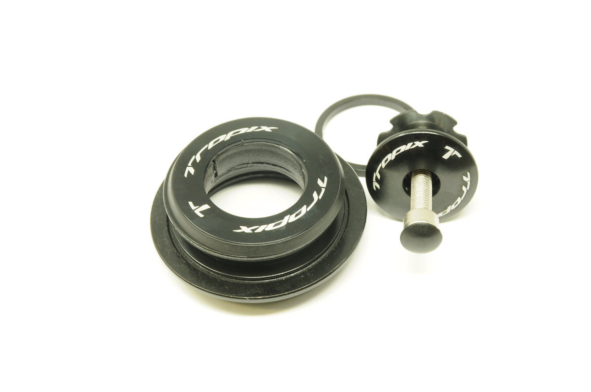 TAPERED INTEGRATED STEERER HEADSET 1 1/2 -1 1/8" FITS TAPERED FORKS ...