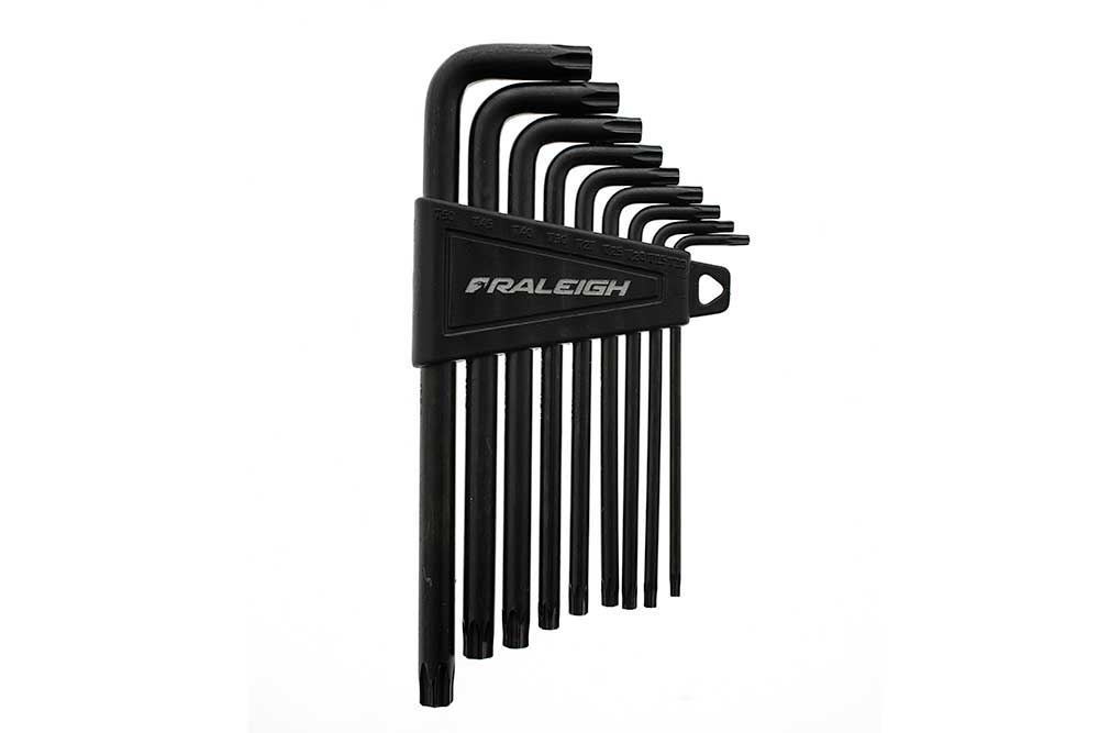 9 PIECE LONG ARM TORX ALLEN KEY TOOL SET T10-T50 WORKSHOP PROFESSIONAL