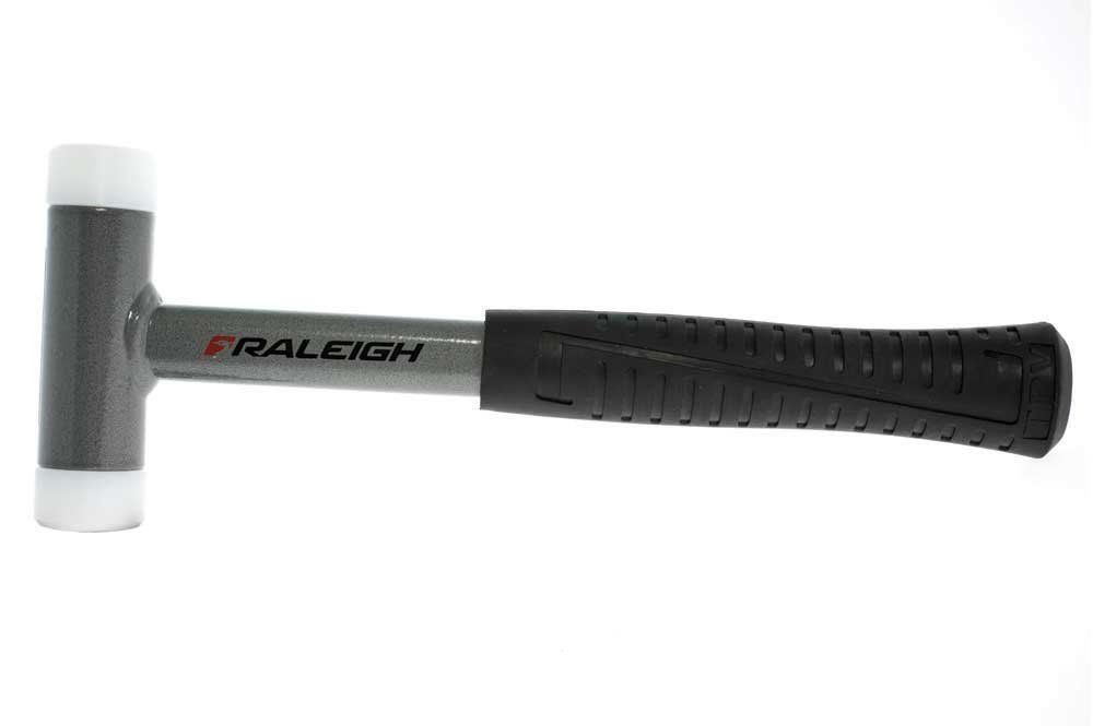 Raleigh Maintenance Hammer Mallet Rubber Workshop Bike Shop 16oz Steel