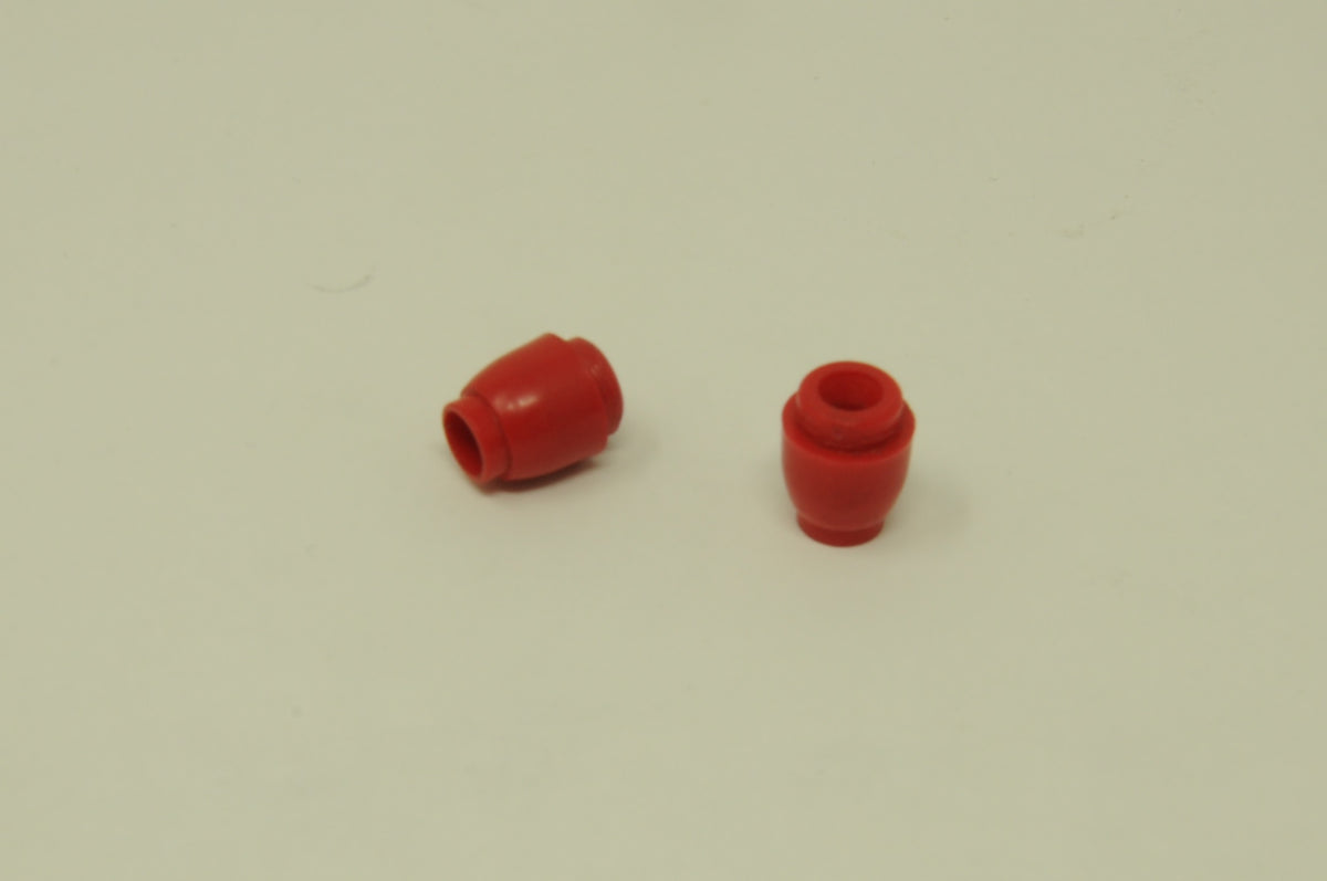 PAIR DIA COMPE TYPE RED PLASTIC BRAKE LEVER CABLE OUTER STOP REDUCER ...