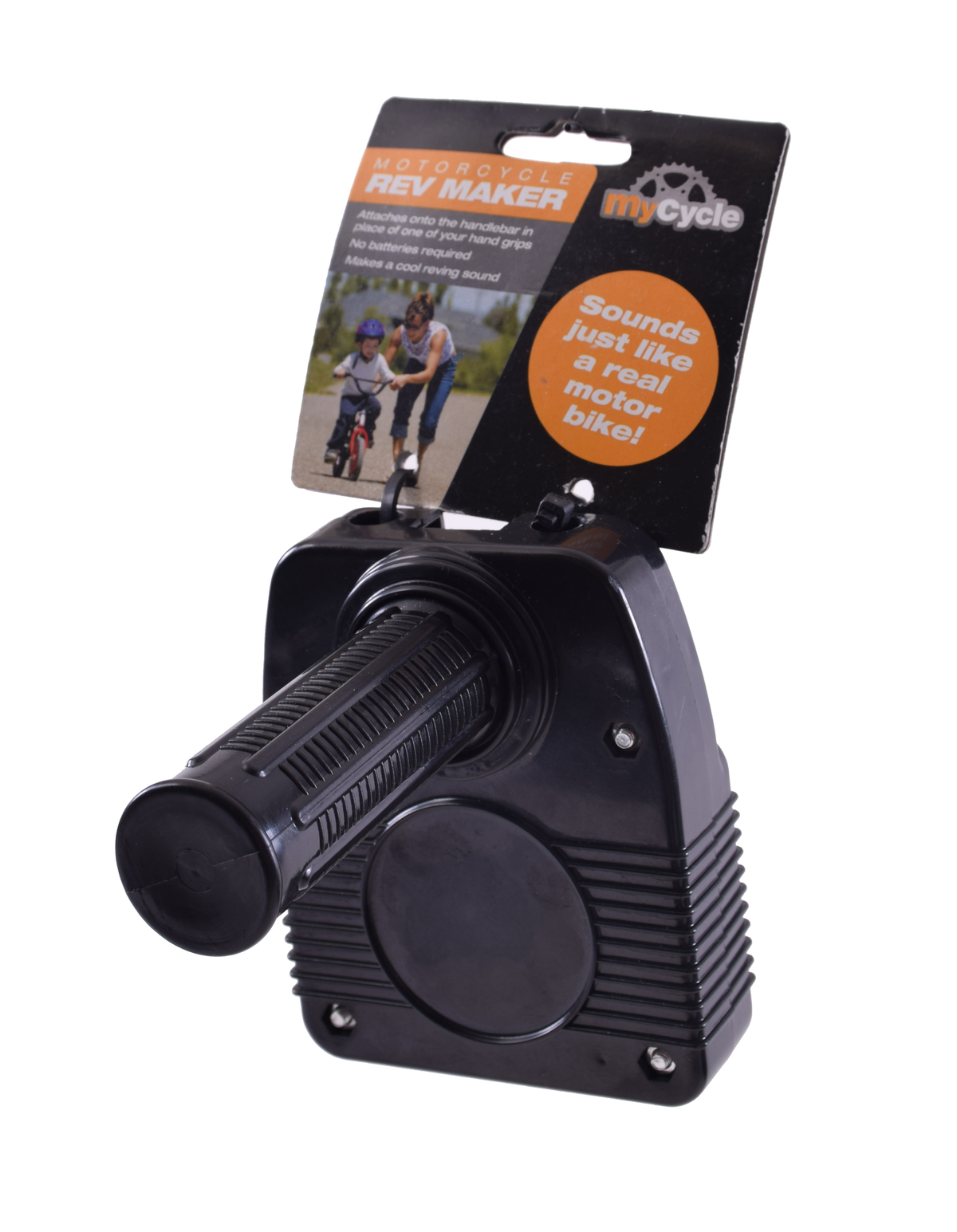 RETRO MOTORCYCLE REVING NOISE MAKER THROTTLE HOOTER TO FIT ON BIKE ...