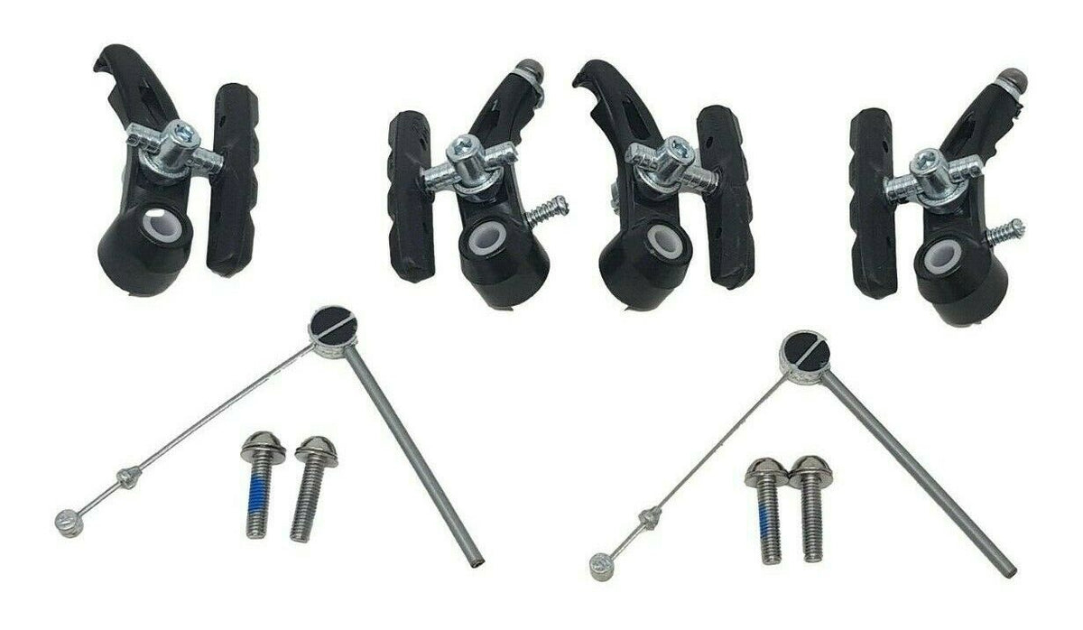 XLC CANTILEVER ALLOY BIKE BRAKE FRONT & REAR BRC01Z BLACK WITH LINK WI