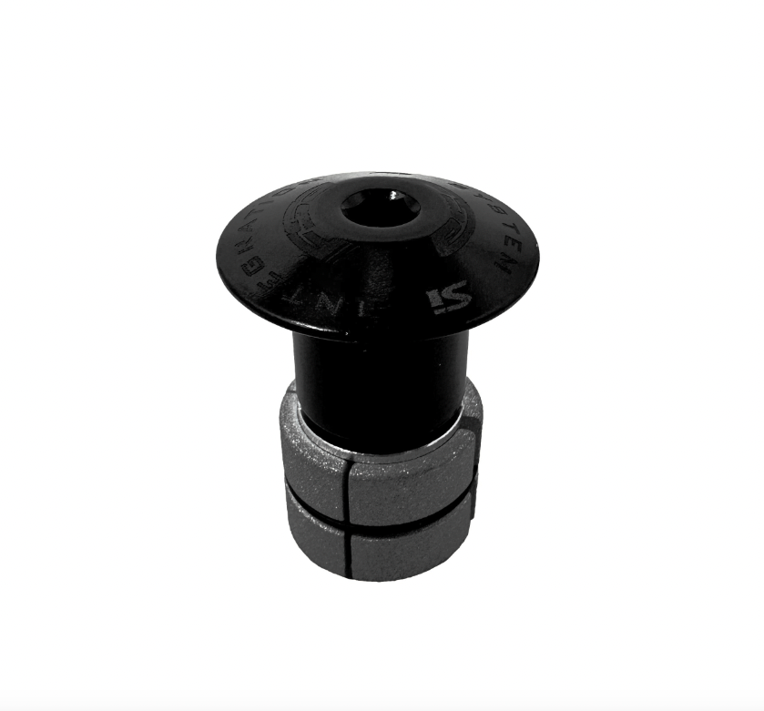 FSA Carbon Expander Bung / Compression Plug In Black For 1 1/8" Carbon