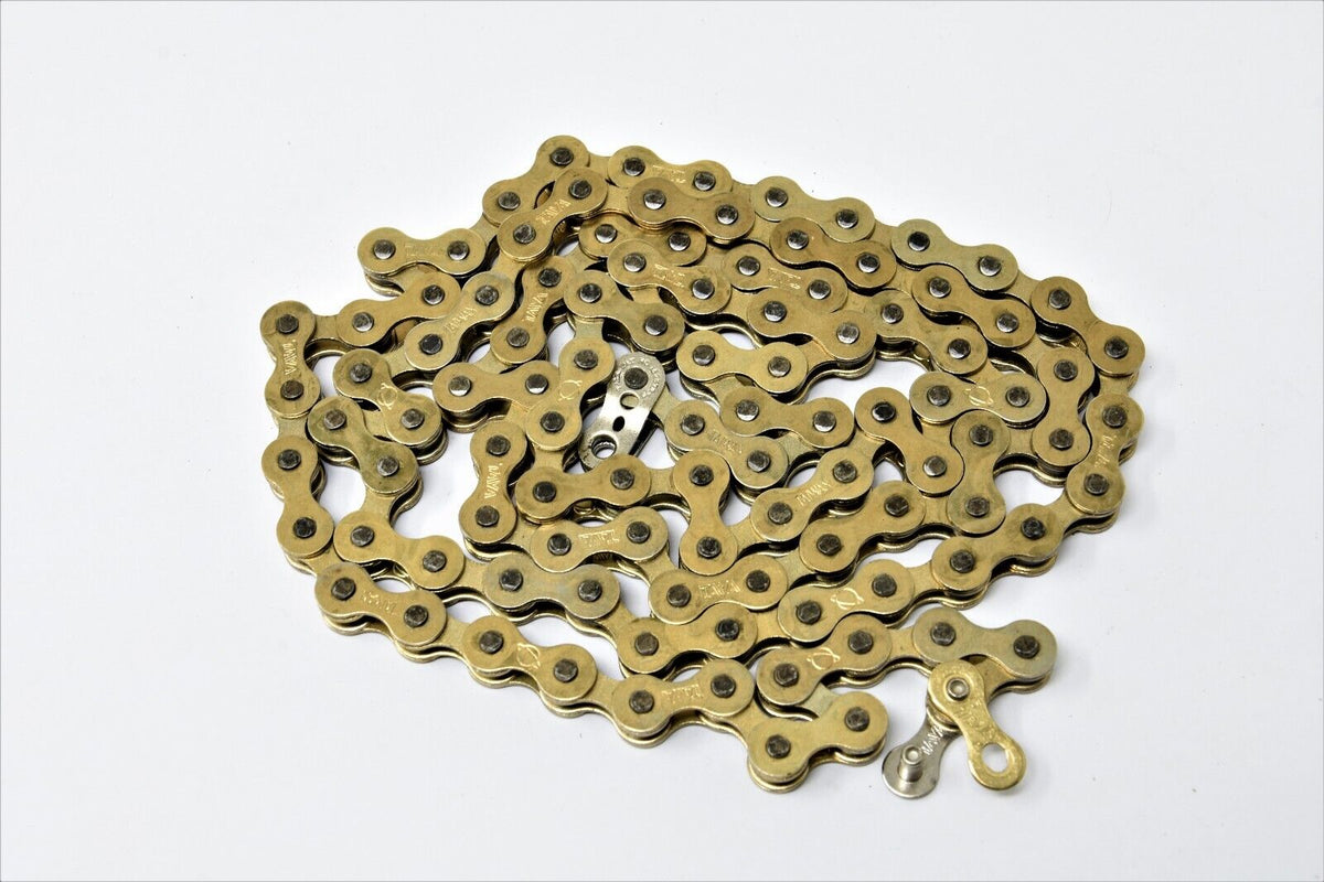 Taya 410h Gold Single Speed Bike Chain 1/2 X 1/8" Suit Fixie 105 Link