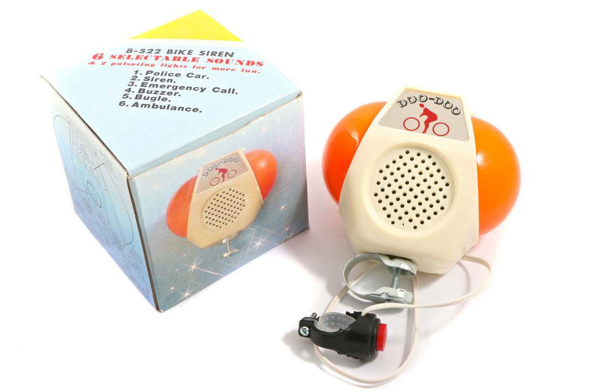 RALEIGH CHOPPER GRIFTER BATTERY HORN SIREN SIRENE MULTI SOUND WITH LIG