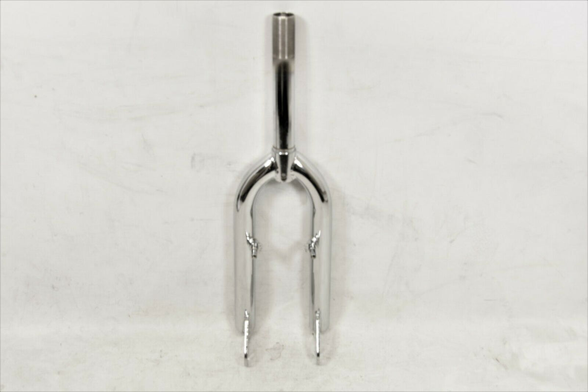 20” BMX CHROME 180MM THREADED FORK 1 1/8” V BRAKE BOSSES. ALSO SUIT FR