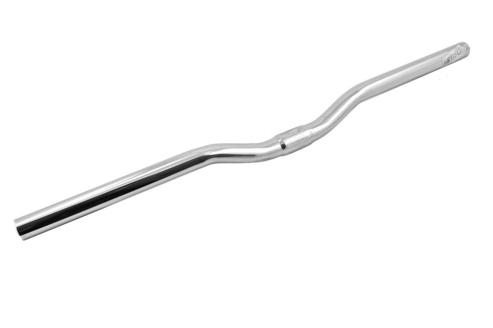 30MM LOW RISE MOUNTAIN BIKE TREKKING BIKE HANDLEBARS CHROME 610MM 25.4