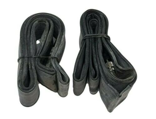 Pair Of Rare Raleigh Chopper Era , Budgie Bike Inner Tubes 11 X 1 3/4 Woods