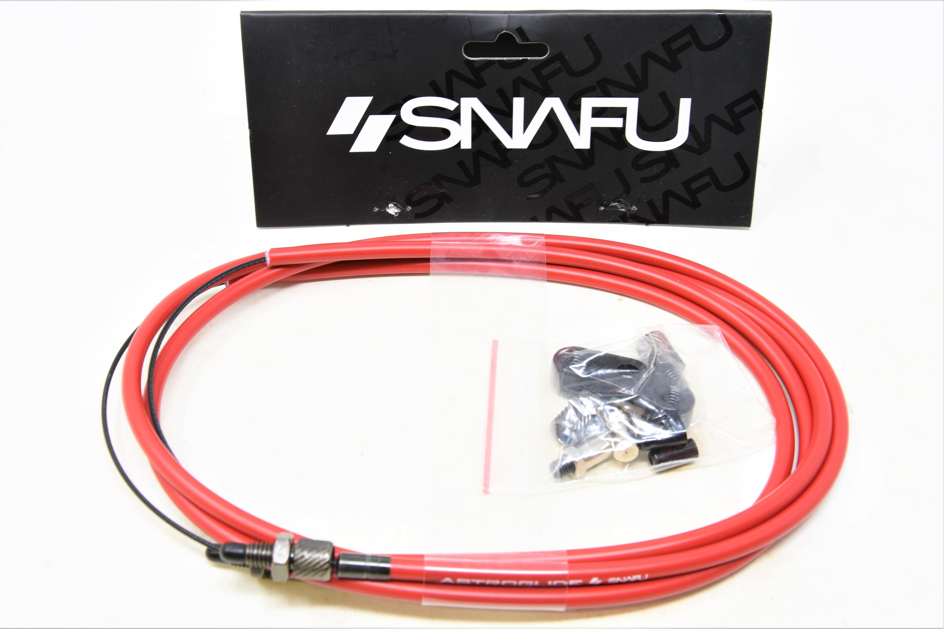 SNAFU ASTROGLIDE DUAL TWIN LOWER GYRO ROTOR CABLE BMX FREESTYLER U-BRA